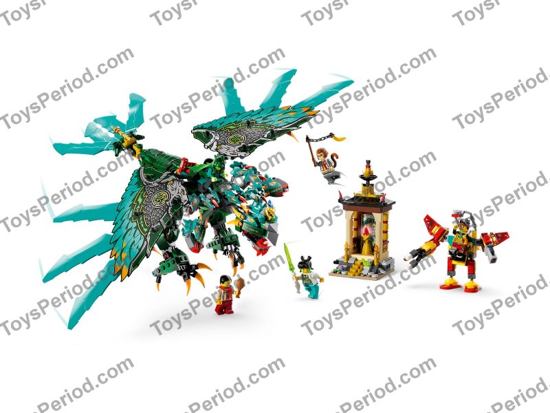 LEGO 80056 Nine-Headed Beast Set Parts List