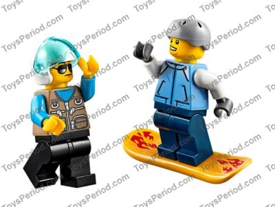 LEGO 60203 Ski Resort Set Parts List