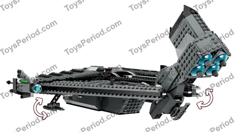 LEGO 75323 The Justifier Set Parts List