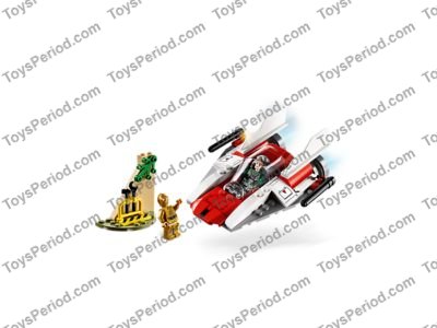 LEGO 75247 Rebel A-wing Starfighter Set Parts List