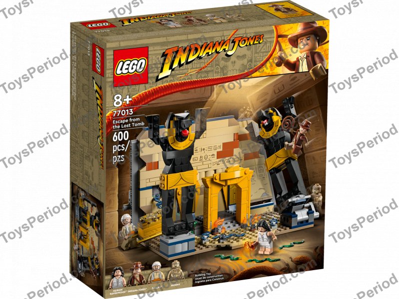 LEGO 77013 Escape from the Lost Tomb Set Parts List