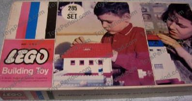 LEGO 285 Medium Basic Set Parts List