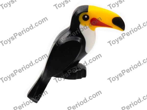 LEGO Sets with Part 80513pb01 Bird, Toucan with Bright Light Orange ...