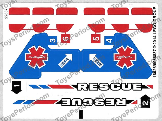 LEGO Sets with Part 42020stk01 Sticker Sheet for Set 42020 - (16026/ ...