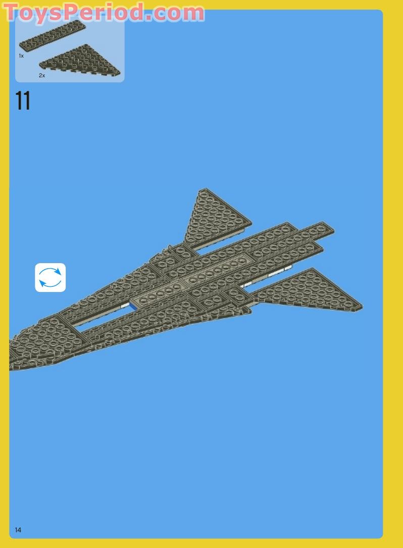 LEGO 10231 Shuttle Expedition Instructions and Parts List