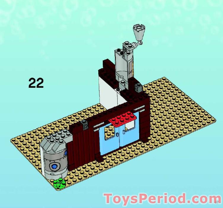 LEGO 3832 The Emergency Room Instructions and Parts List