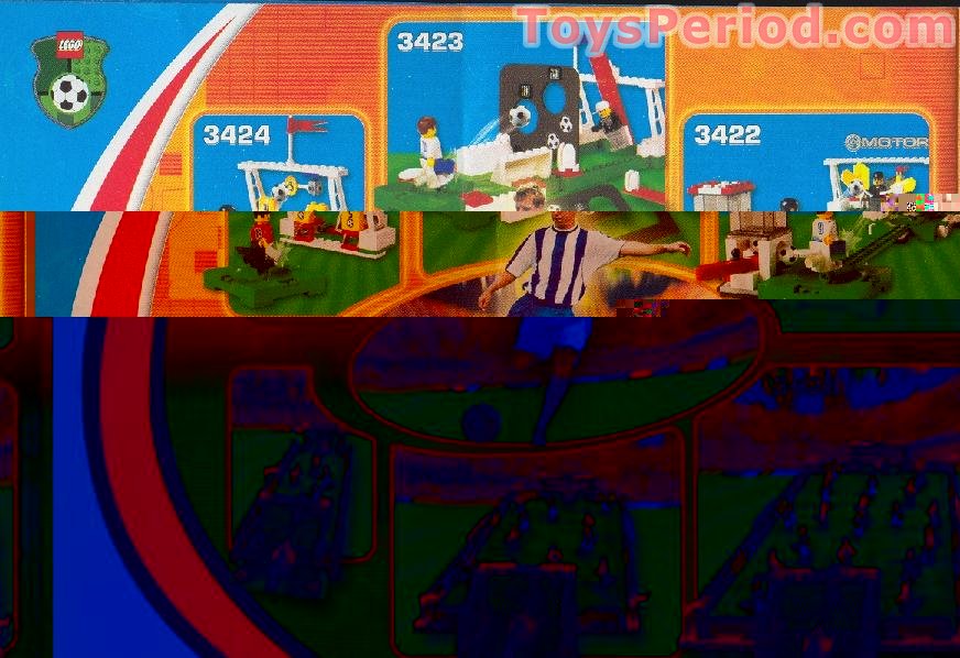 LEGO 3424 Target Practice Instructions and Parts List