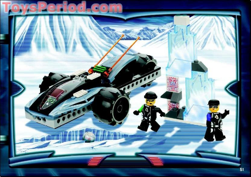 LEGO 4744 Tundra Tracker Instructions and Parts List