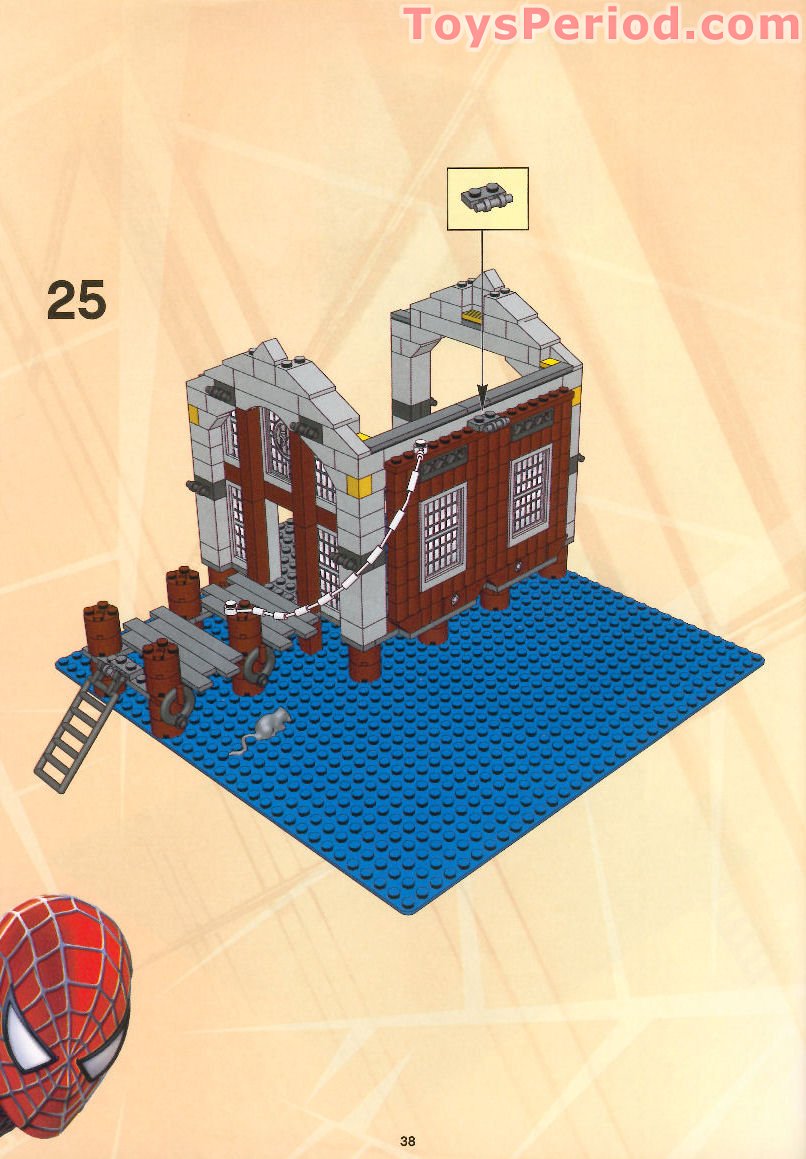 LEGO 4856 Doc Ock's Hideout Instructions and Parts List