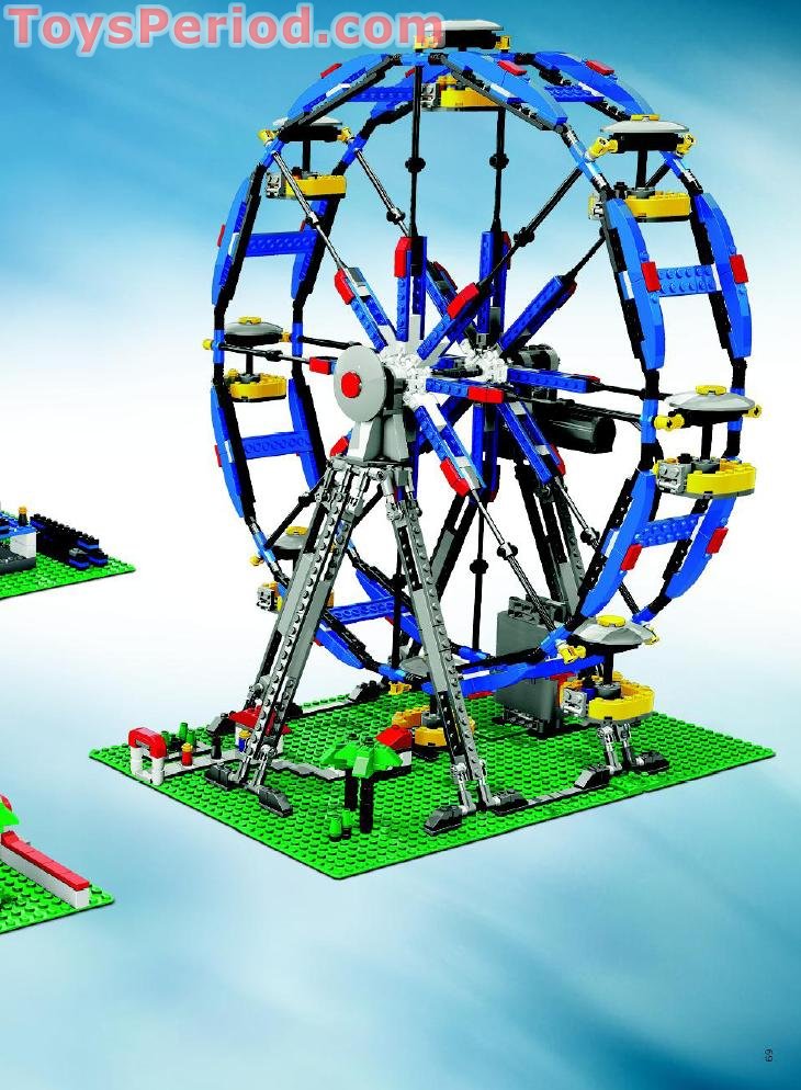 LEGO 4957 Ferris Wheel Instructions and Parts List