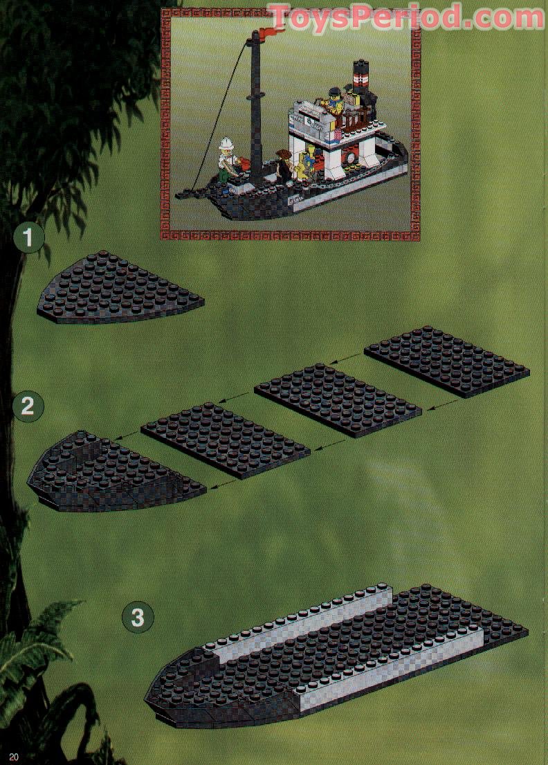 LEGO 5976 River Expedition Instructions and Parts List