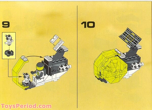 LEGO 6933 Spectral Starguider Instructions and Parts List