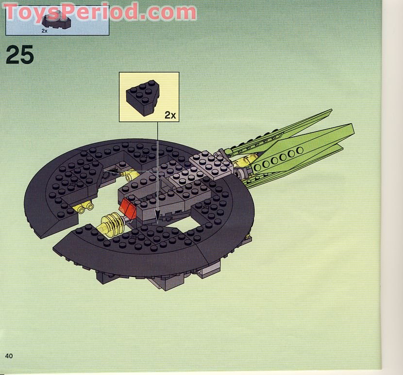 LEGO 7693 Etx Alien Strike Instructions and Parts List