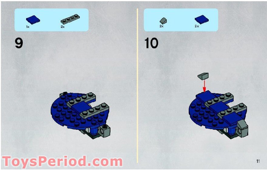 LEGO 7751 Ahsoka's Starfighter and Vulture Droid Instructions and Parts ...