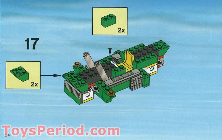LEGO 7992 Container Stacker Instructions and Parts List