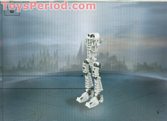 LEGO 8606 Toa Nuju Instructions and Parts List