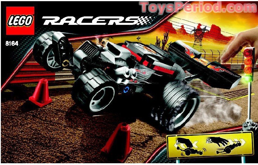 LEGO 8164 Extreme Wheelie Instructions and Parts List