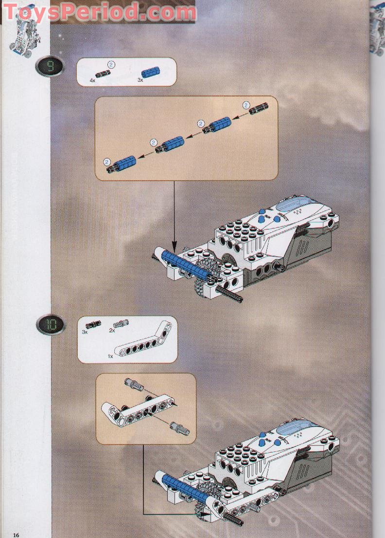 LEGO 9748 Droid Developer Kit Instructions and Parts List
