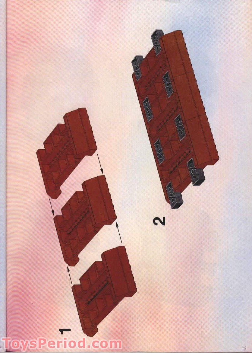 LEGO 6285 Black Seas Barracuda Instructions and Parts List