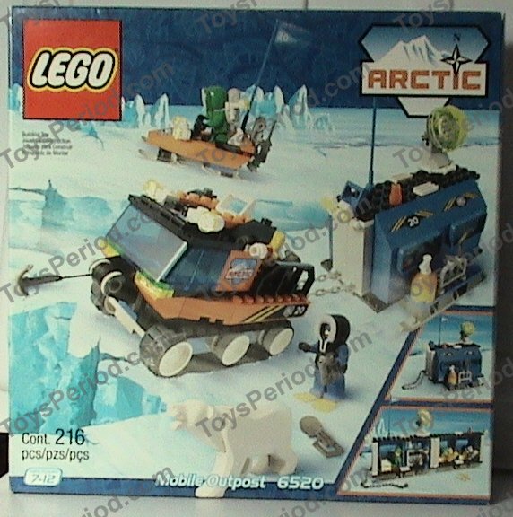 LEGO 6520 Mobile Outpost Instructions and Parts List