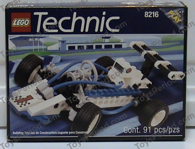LEGO 8216 Turbo I Instructions and Parts List