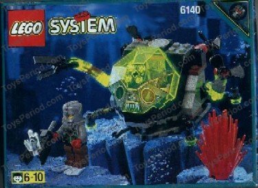 LEGO 6140 Crab - Sea Creeper Instructions and Parts List
