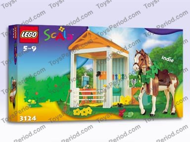 LEGO 3124 Indie's Stable Instructions and Parts List