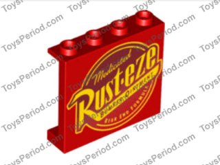 LEGO Sets with Part 60581pb086 Panel 1 x 4 x 3 with Side Supports ...