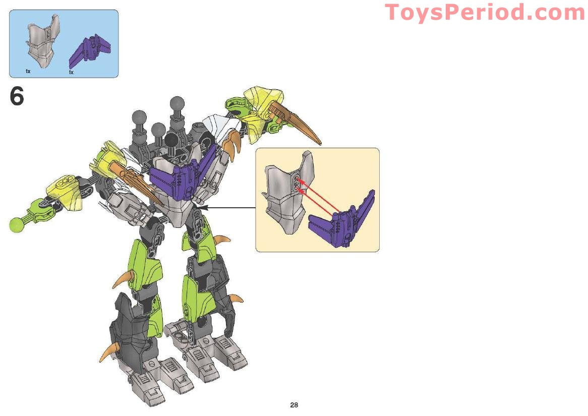 LEGO 6230 Stormer XL Instructions and Parts List