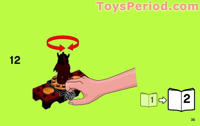 LEGO 79103 Turtle Lair Attack Instructions and Parts List