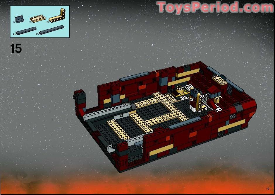 LEGO 10144 Sandcrawler Instructions and Parts List