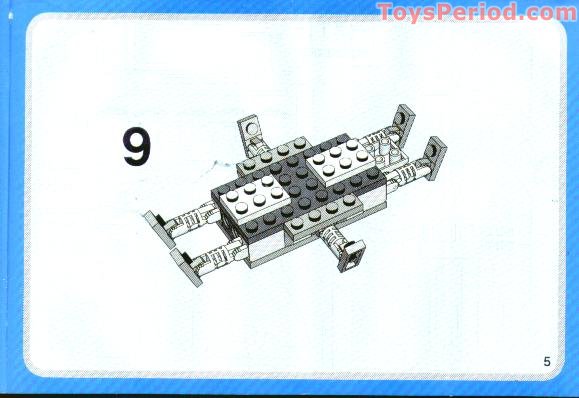 LEGO 4495 Mini AT-TE Instructions and Parts List