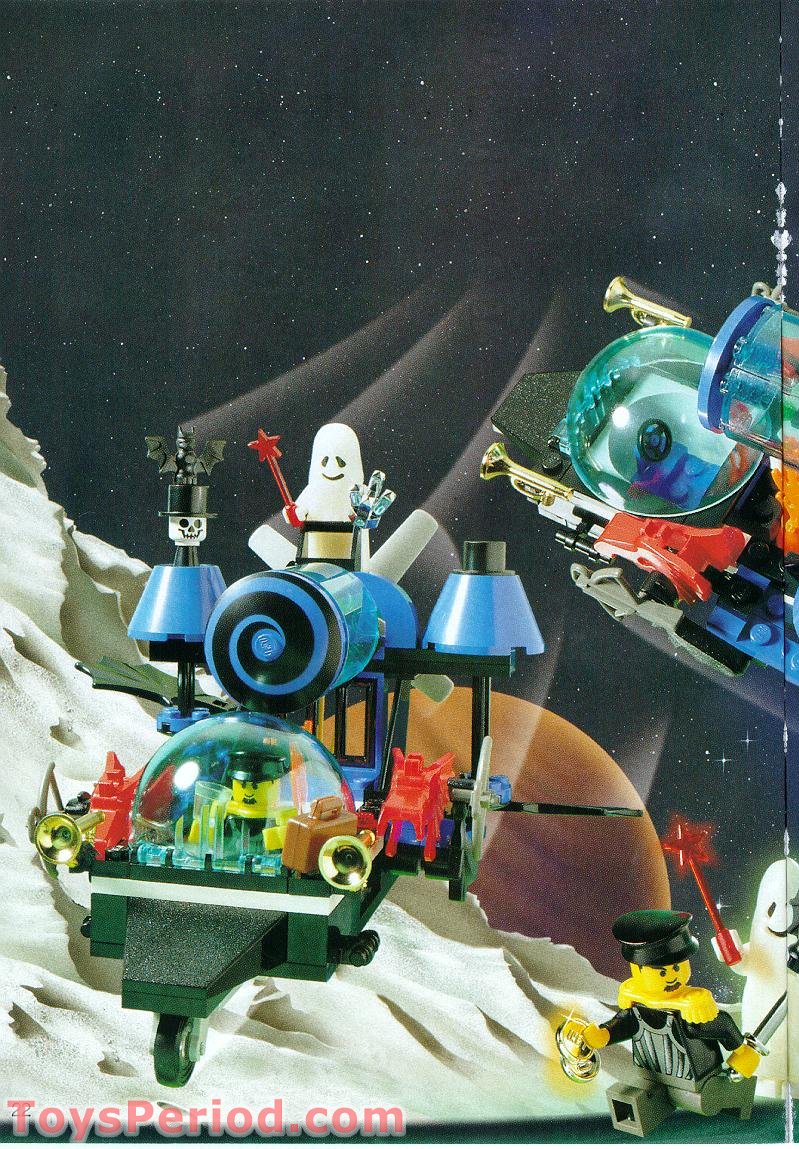 LEGO 6496 Whirling Time Warper Instructions and Parts List