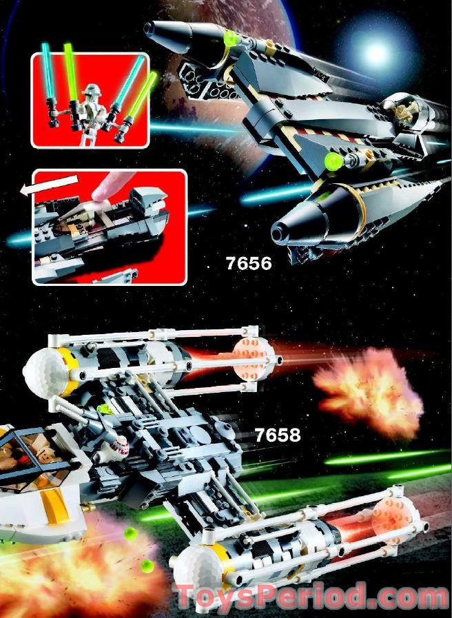LEGO 7659 Imperial Landing Craft Instructions and Parts List