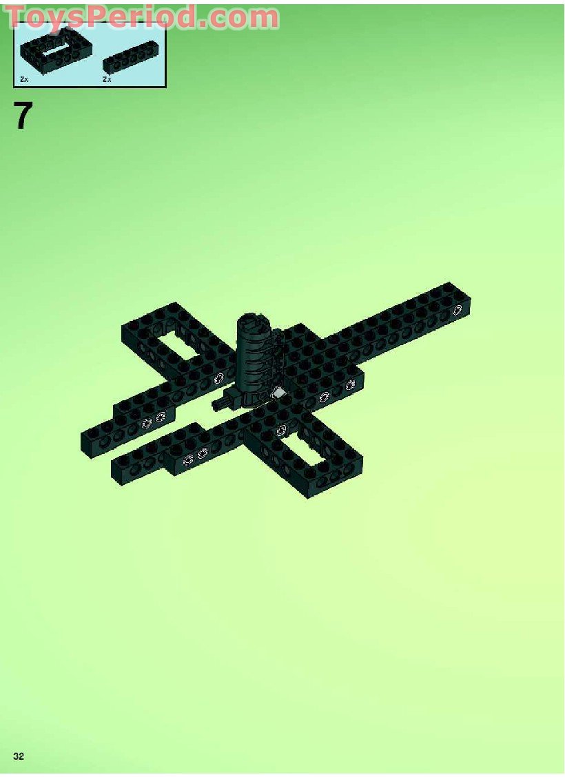 LEGO 7691 ETX Alien Mothership Assault Instructions and Parts List