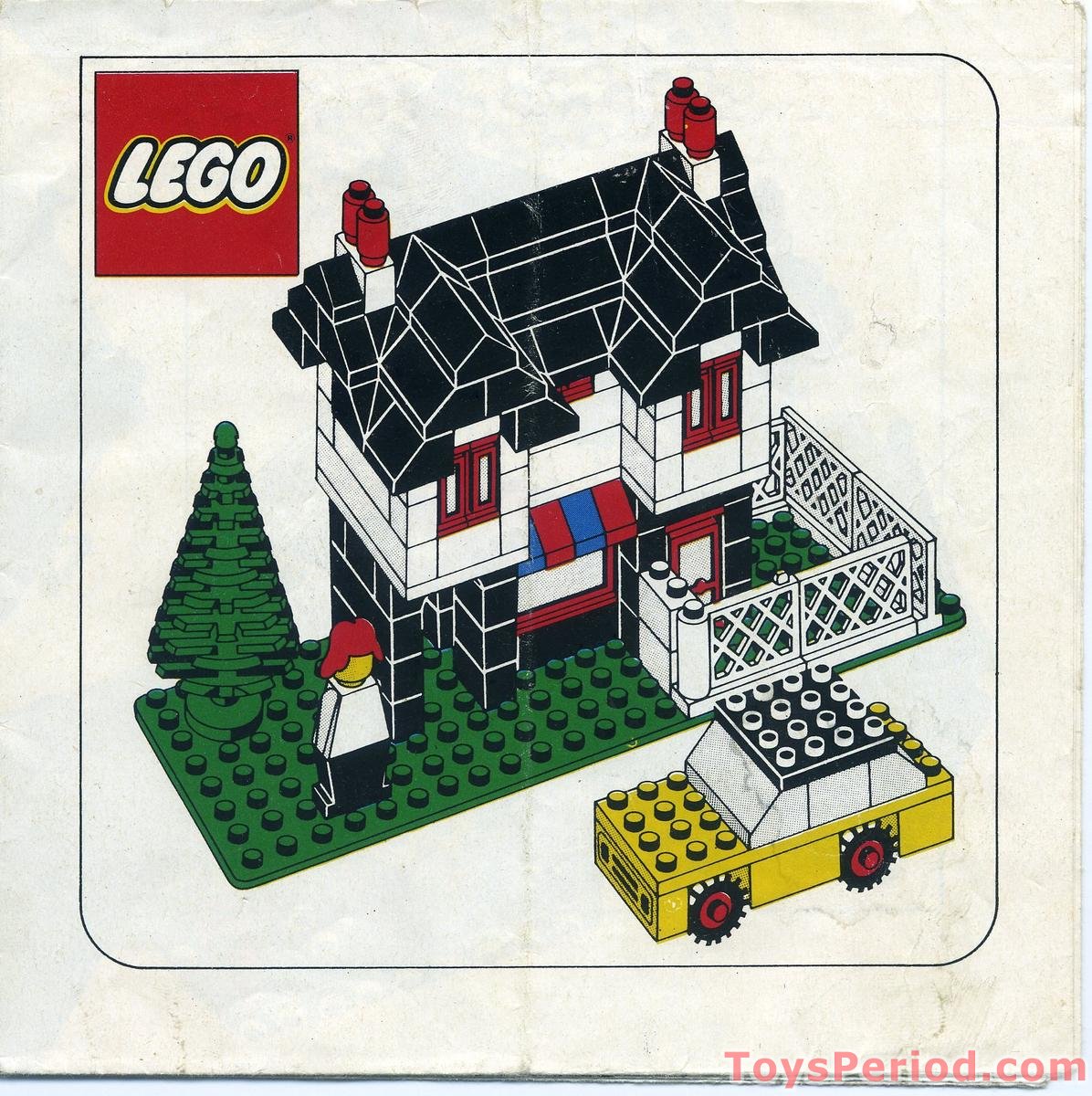 LEGO 00-2 Weetabix Promotional House Instructions and Parts List