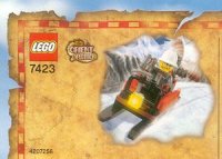 LEGO 7423-1 Mountain Sleigh Instructions and Parts List