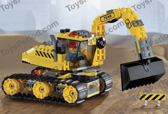 LEGO 7248 Digger Instructions and Parts List