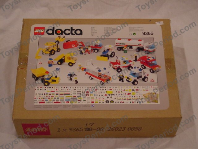 LEGO 9365 LEGO Dacta Community Vehicles Instructions and Parts List