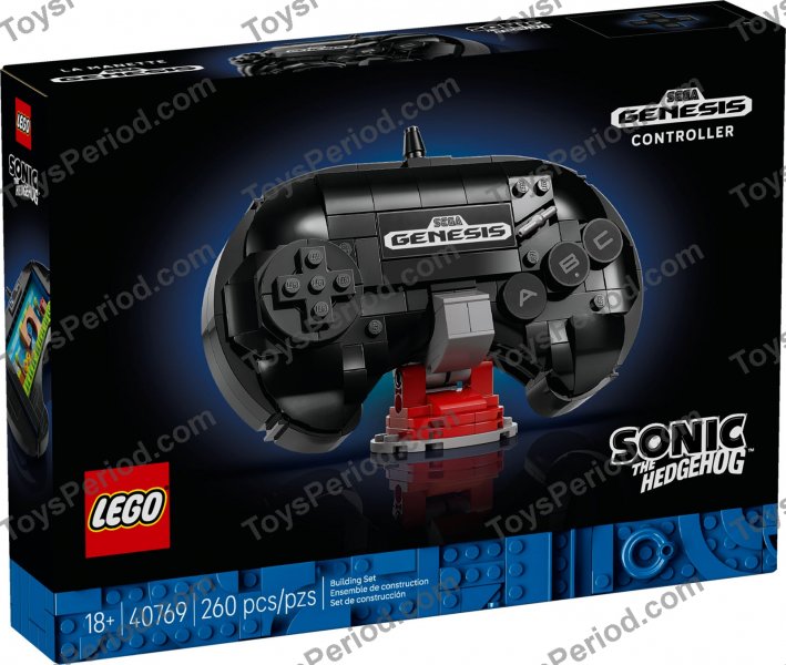LEGO 40769 SEGA Genesis Controller Set Parts List