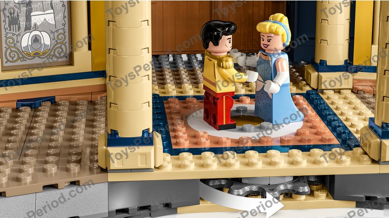 LEGO 43222 Disney Castle Set Parts List