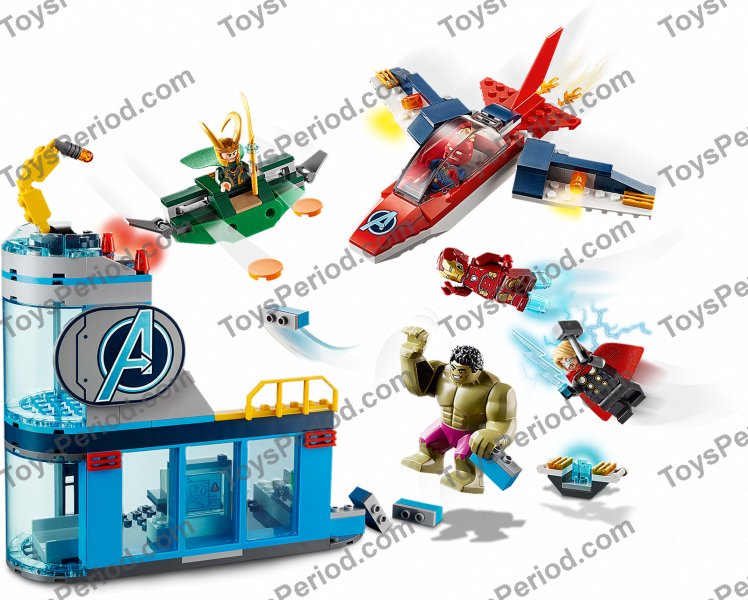 LEGO 76152 Avengers Wrath of Loki Set Parts List