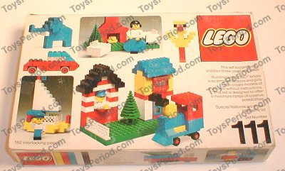 LEGO 111-1 Universal Building Set Parts List