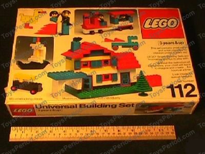 LEGO 112-1 Universal Building Set Parts List