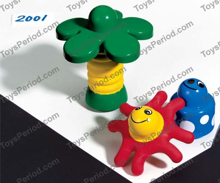 LEGO 2001 Three-in-One Play Set Parts List