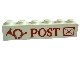 LEGO Sets with Part 3009pb33 Brick 1 x 6 with Red 'POST', Horn and ...