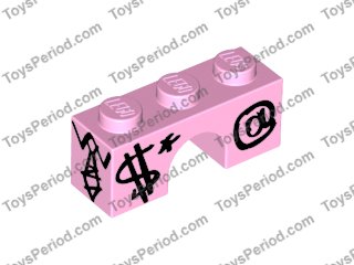 LEGO Sets with Part 4490pb01 Arch 1 x 3 with Black Dollar Sign, At ...
