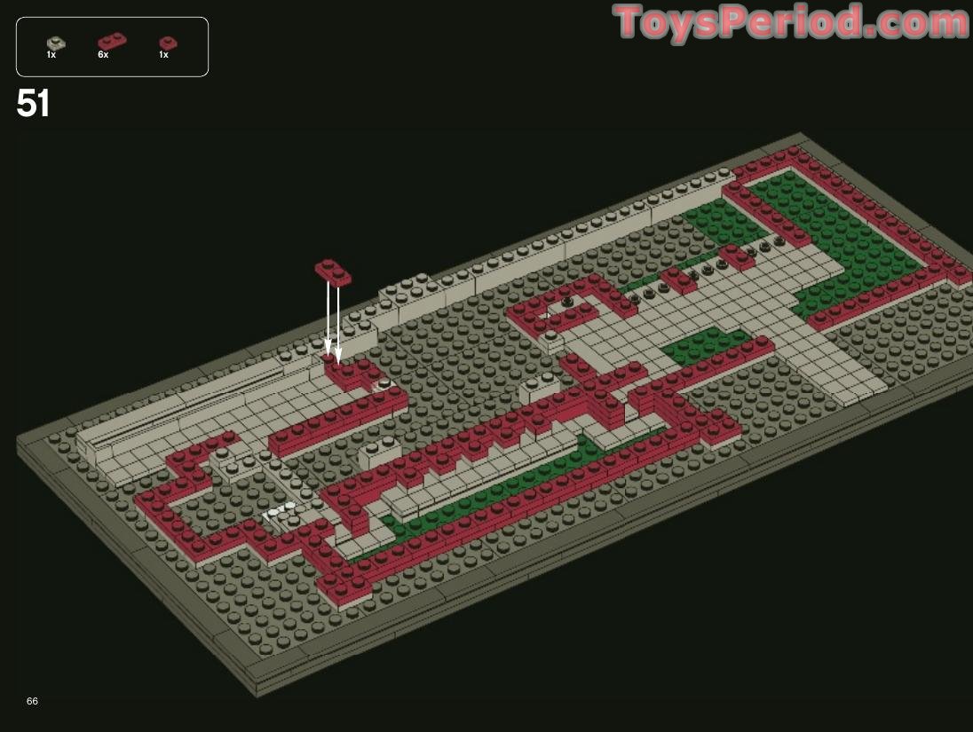 LEGO 21010 Robie House Instructions and Parts List