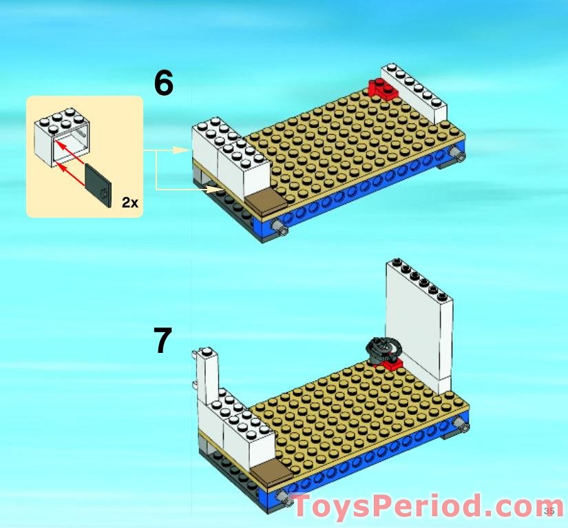 LEGO 4644 Marina Instructions and Parts List