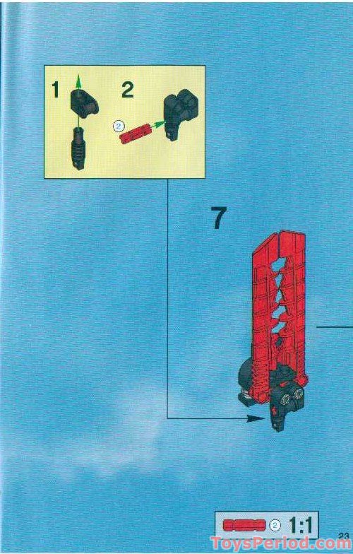 LEGO 7701 Grand Titan Instructions and Parts List